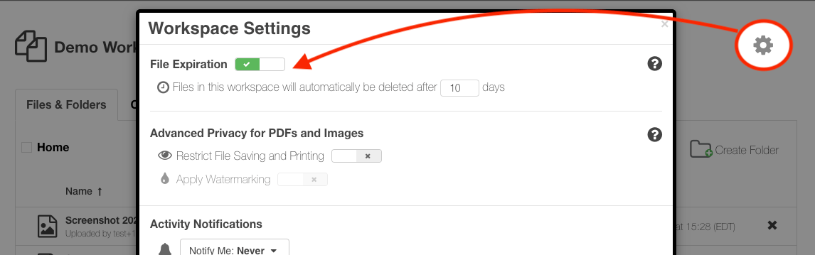 Workspace File Expiration: Automate Your Data Lifecycle
